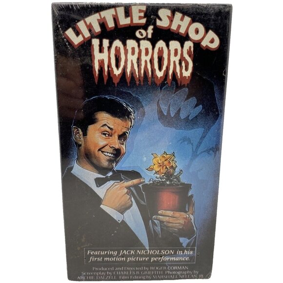 Media | The Little Shop Of Horrors Vhs Video Factory Sealed Jack ...